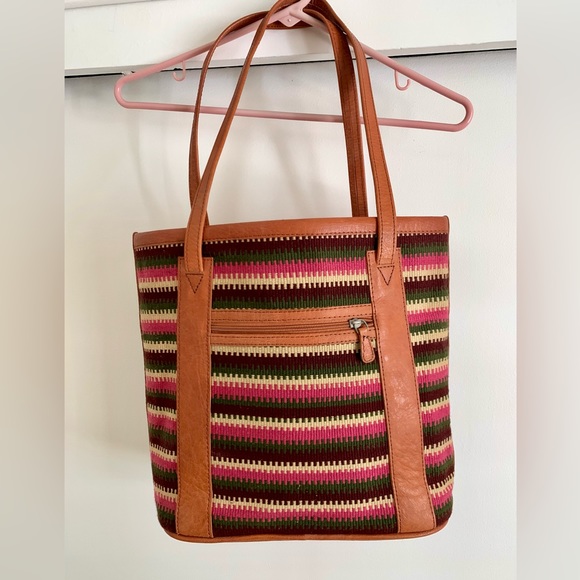 Bags | Custom Made Leather Tote | Poshmark